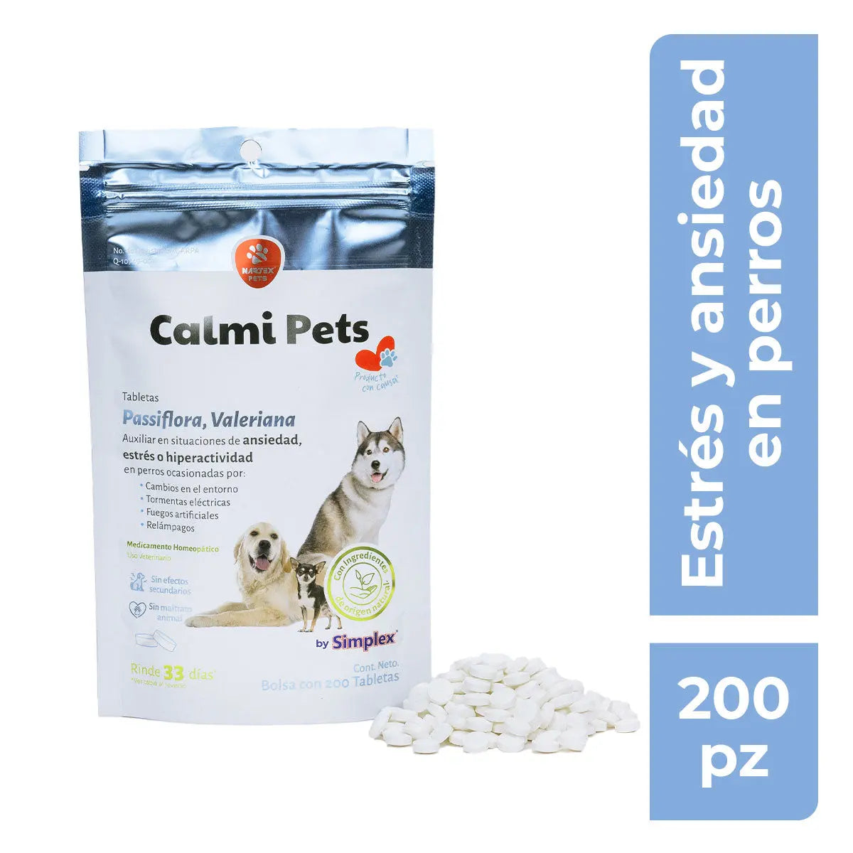 Calmi Pets pasiflora y valeriana | Frida Pets