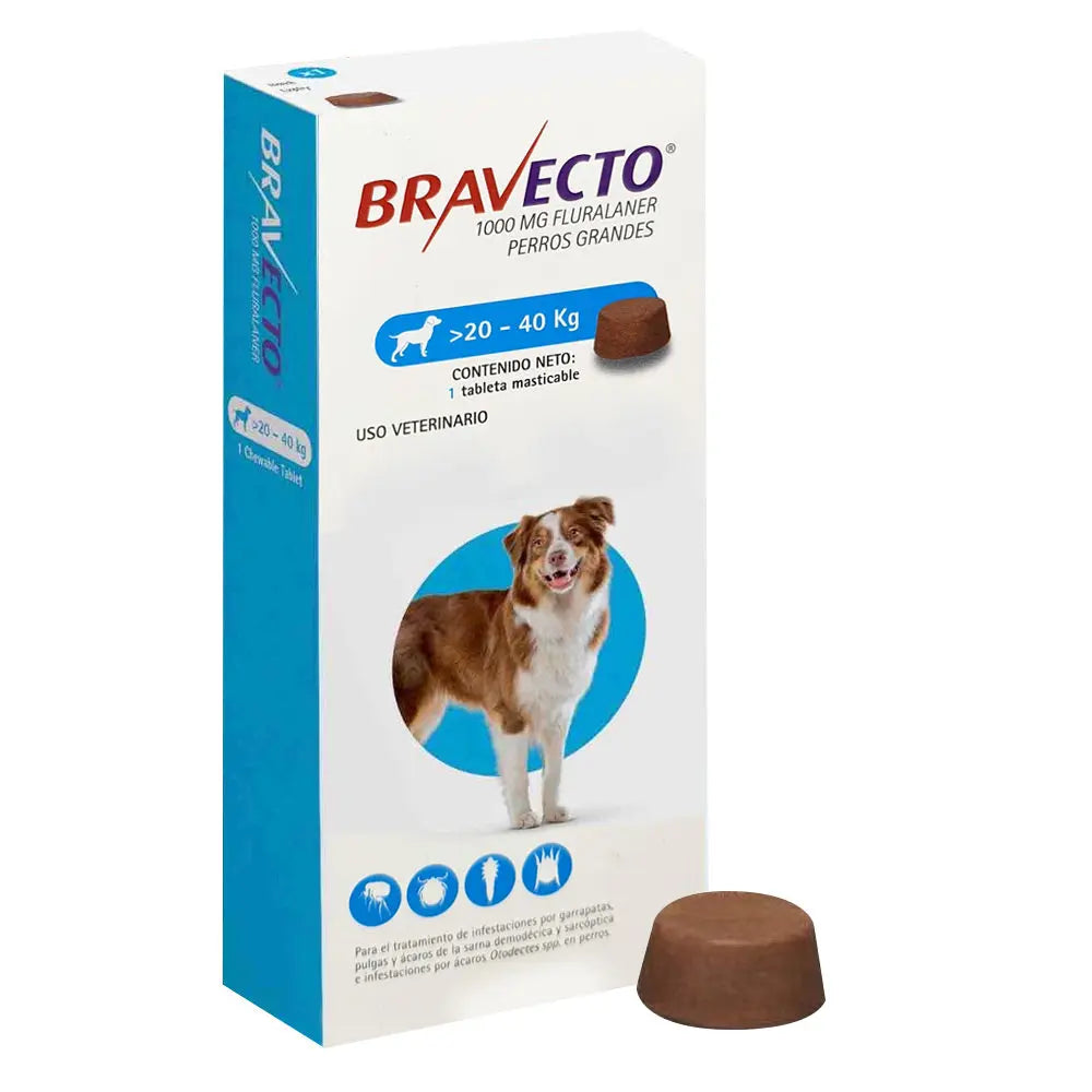 Bravecto antipulgas y garrapatas para perros | Frida Pets