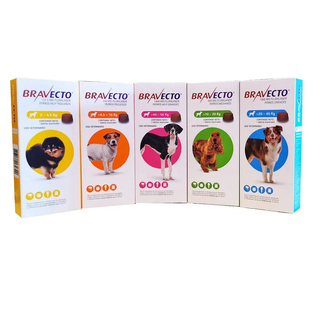 Bravecto antipulgas y garrapatas para perros | Frida Pets
